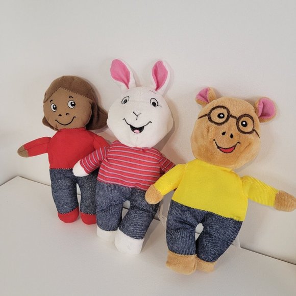 PBS | Toys | Pbs Kids Books Arthur Buster Francine Stuffed Plush Animal ...